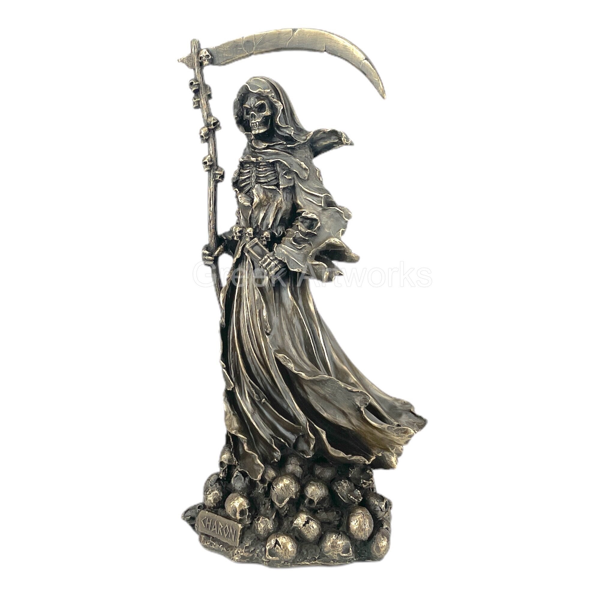 Charon With Scythe Ferryman of Hades Underworld Statue - Etsy UK