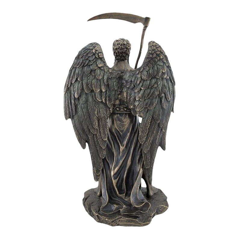 Chronos Father Time Standing With Child Playing at His Feet - Etsy