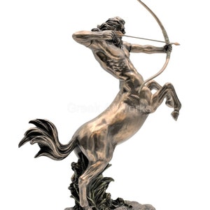 Centaur With Bow & Arrow Greek Figurine Sculpture Statue Cold Cast ...