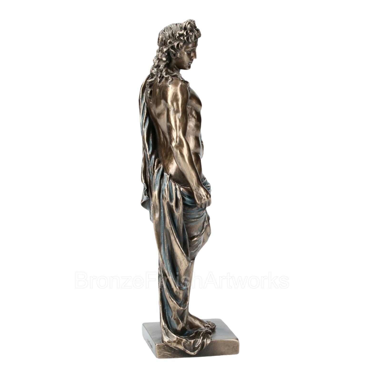 Apollo Phoebus God With Lyre Mythology Greek Roman Statue Sculpture ...