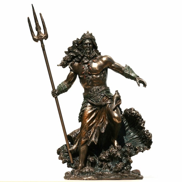 Poseidon Statue - Etsy