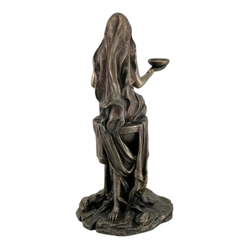 Pythia the Oracle of Delphi at the Temple of Apollo Cold Cast Bronze ...