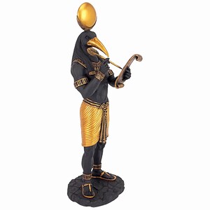 Thoth Egyptian God of Knowledge Cold Cast Bronze & Resin Statue ...