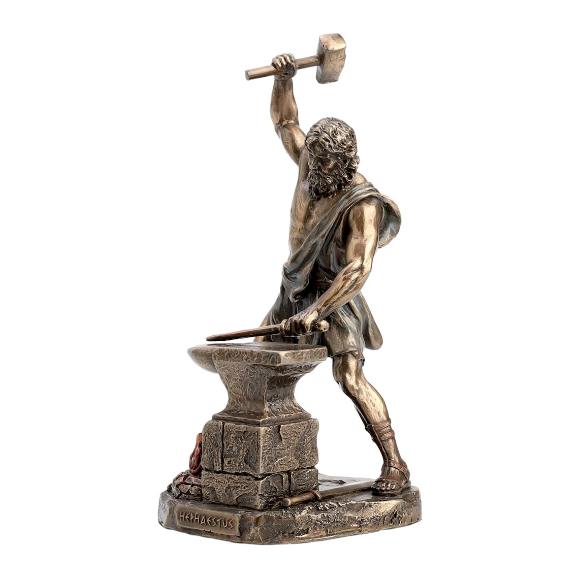 Hephaestus Greek God of Fire and Forge Decorative Statue Sculpture ...