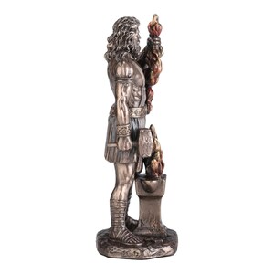 Hephaestus Greek God of Smithing Figurine Cold Cast Bronze & Resin ...