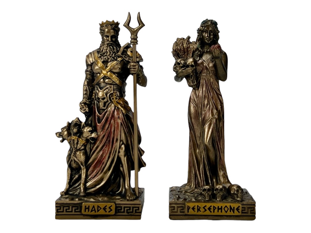 Set Persephone Goddess and God Hades Pluto Lord of the Underworld ...