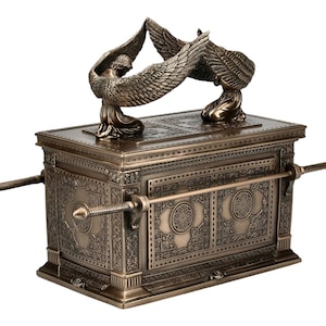 Ark of the Covenant Trinket Box Cold Cast Bronze & Resin Statue ...