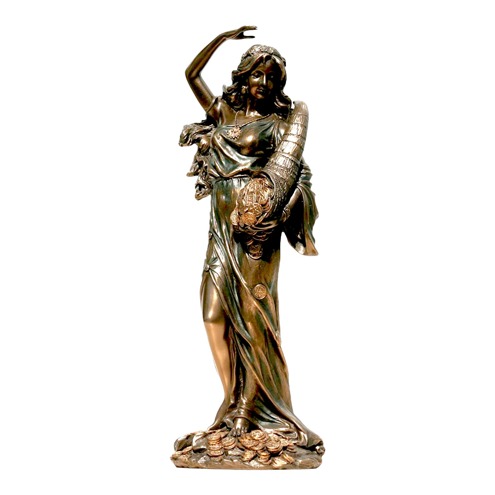 Tyche Luck Fortuna Greek Goddess Statue Sculpture Figurine - Etsy