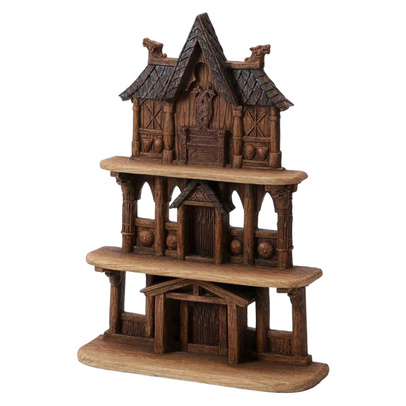 Set 12 Twelve Norse Gods Pantheon With Viking Temple Display - Etsy