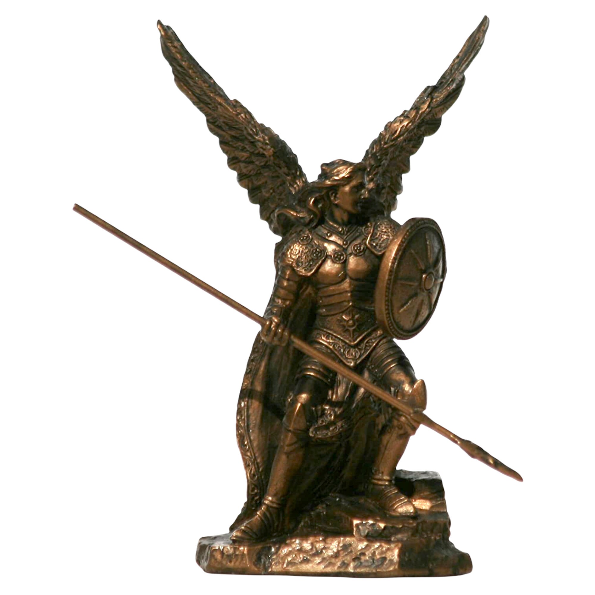 Set of 3 St Michael Gabriel Raphael Archangel Statue Miniature - Etsy