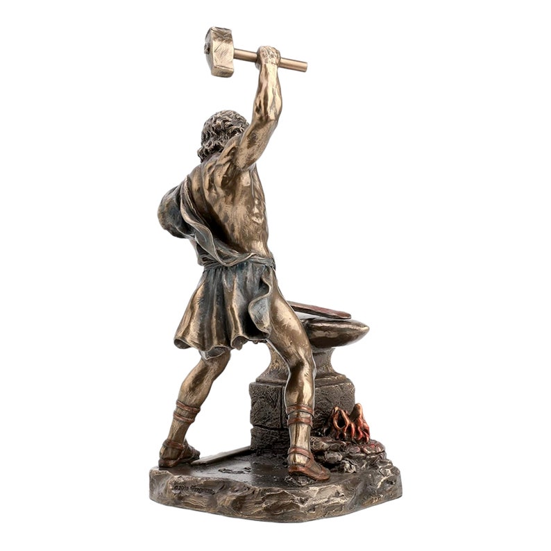 Hefesto Dios griego del fuego y la forja Estatua decorativa - Etsy España