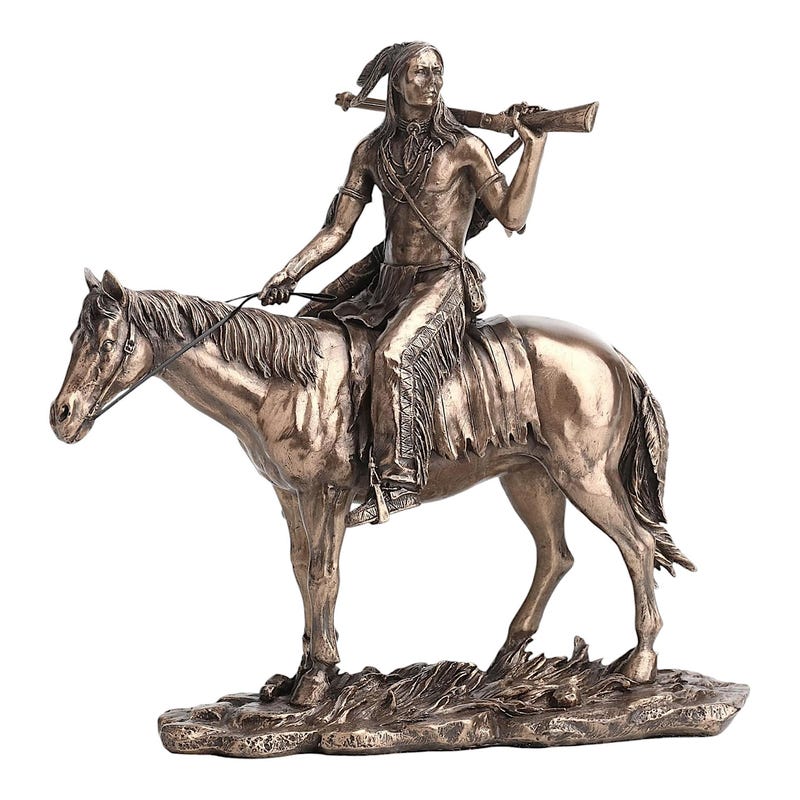 Native American Indian Statues and Figurines - Etsy
