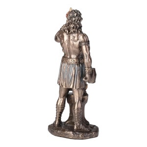 Hephaestus Greek God of Smithing Figurine Cold Cast Bronze & Resin ...