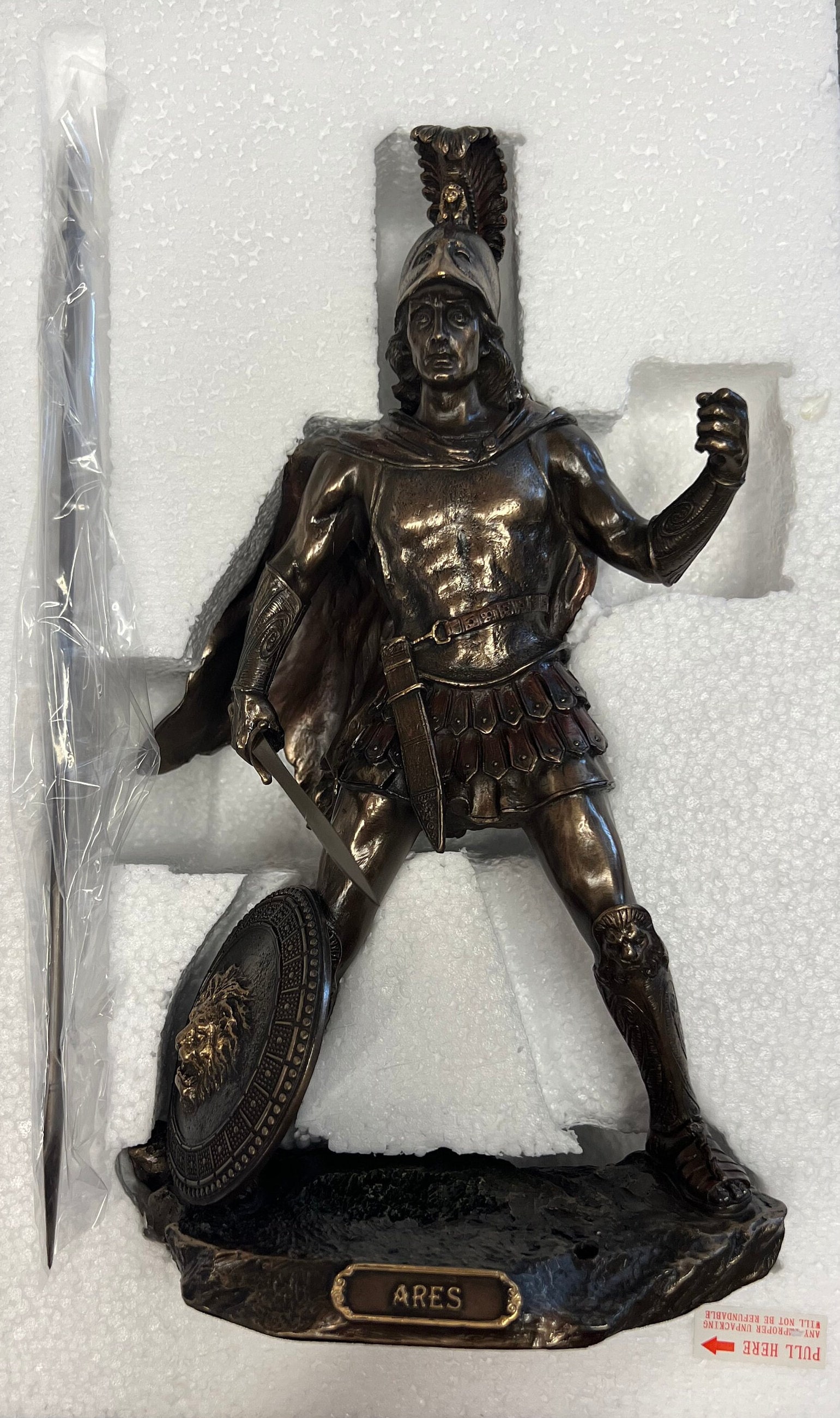 Mars Roman God Of War Statue