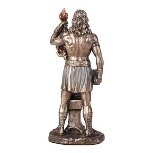 Hephaestus Greek God of Smithing Figurine Cold Cast Bronze & Resin ...
