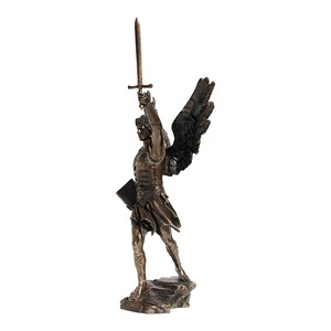 Archangel St. Raguel Angel of Justice Cold Cast Bronze & Resin Statue ...