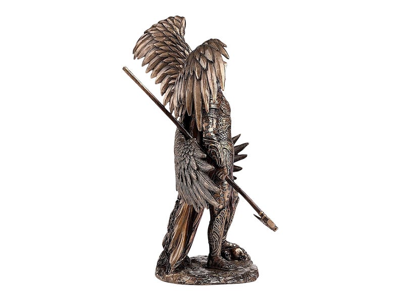 Archangel Azrael Statue, Angel of Death, Cold Cast Bronze & Resin - Etsy