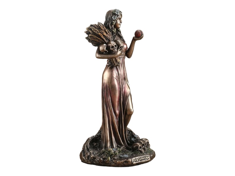 Persephone Greek Goddess of Agriculture Cold Cast Bronze & Resin ...