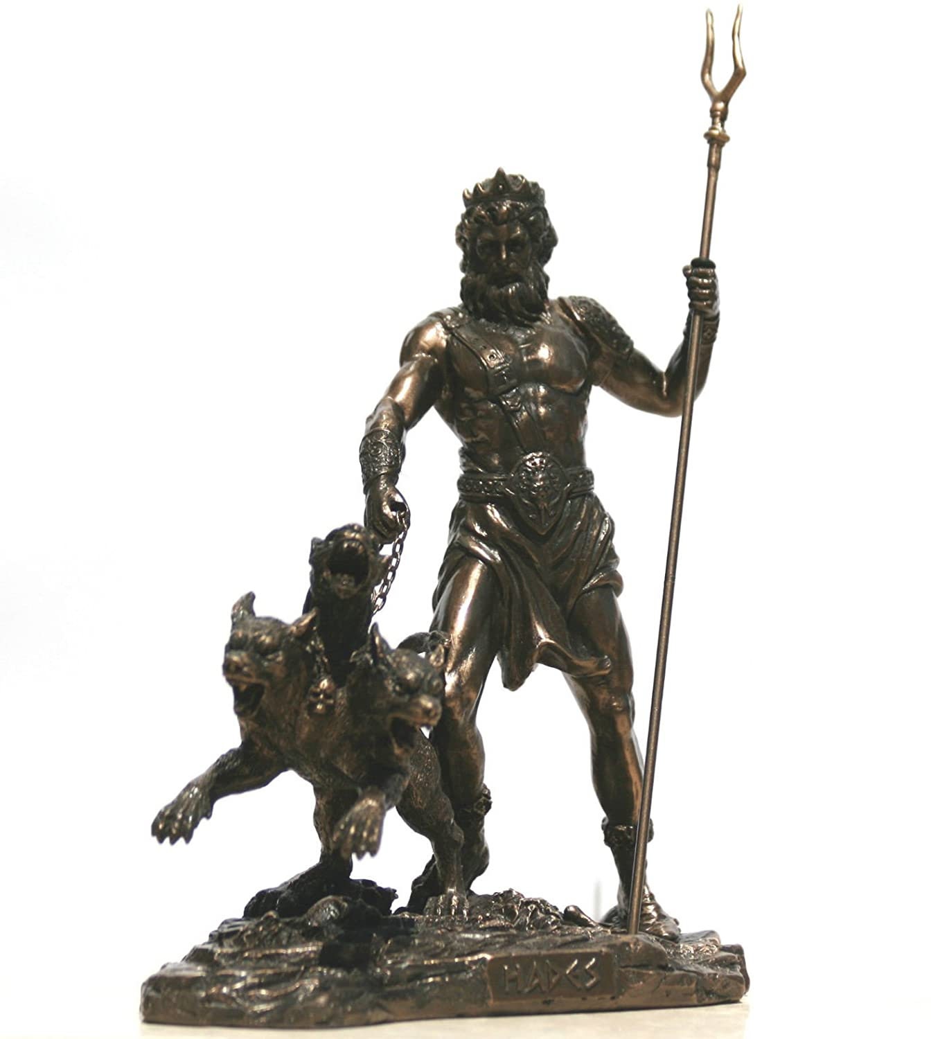 Hades Plutón Dios del Inframundo y Cerberus Estatua De Bronce | Etsy México