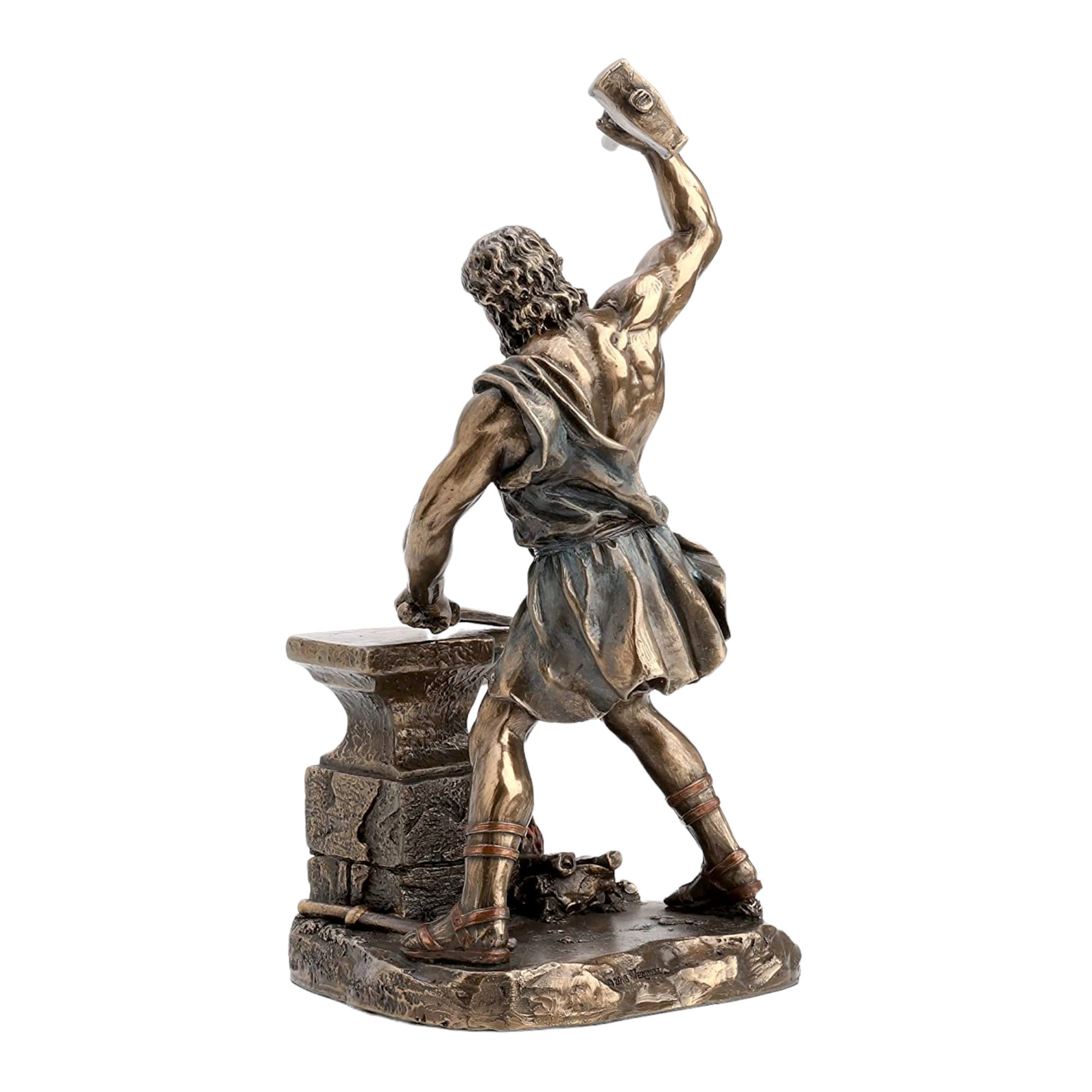 Hephaestus Greek God of Fire and Forge Decorative Statue Sculpture ...