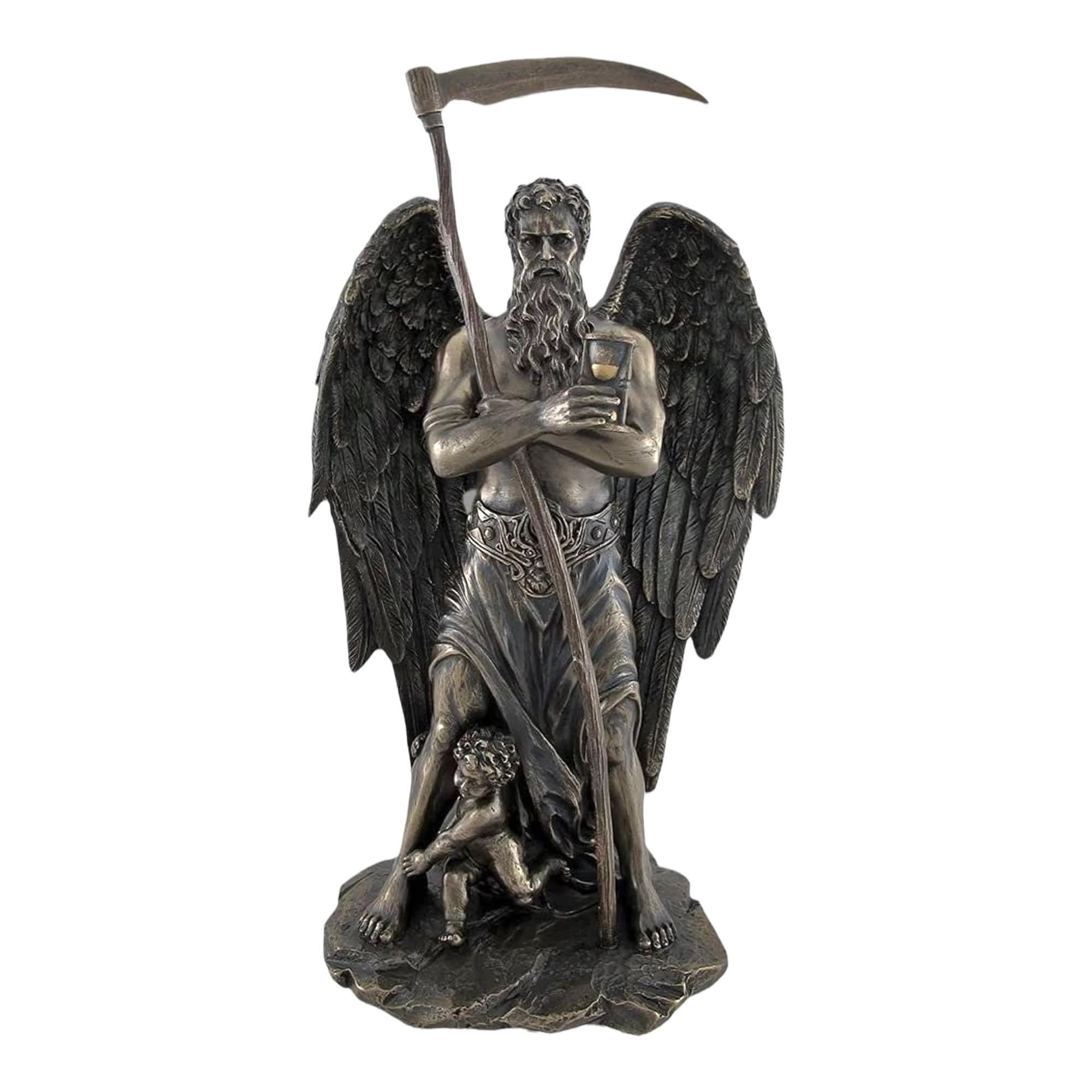 Roman God Saturn Statue