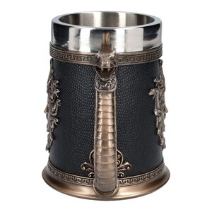 Greek Roman Goddess Medusa Stainless Steel Beer Tankard Tumbler Cup ...
