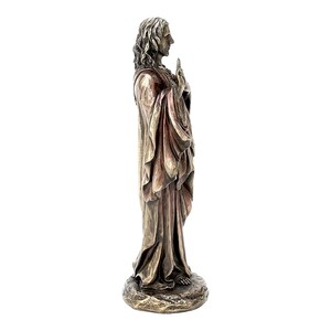 Sacred Heart of Jesus Christ Cold Cast Bronze & Resin Statue Sculpture ...