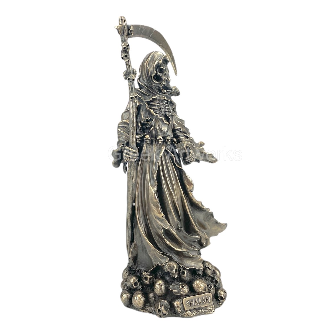 Charon With Scythe Ferryman of Hades Underworld Statue - Etsy UK