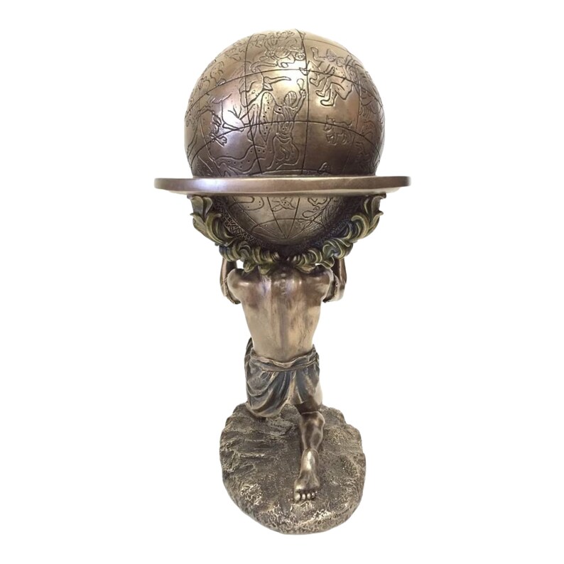 Atlas Titan Celestial Sphere Mythology Greek Statue Sculpture - Etsy