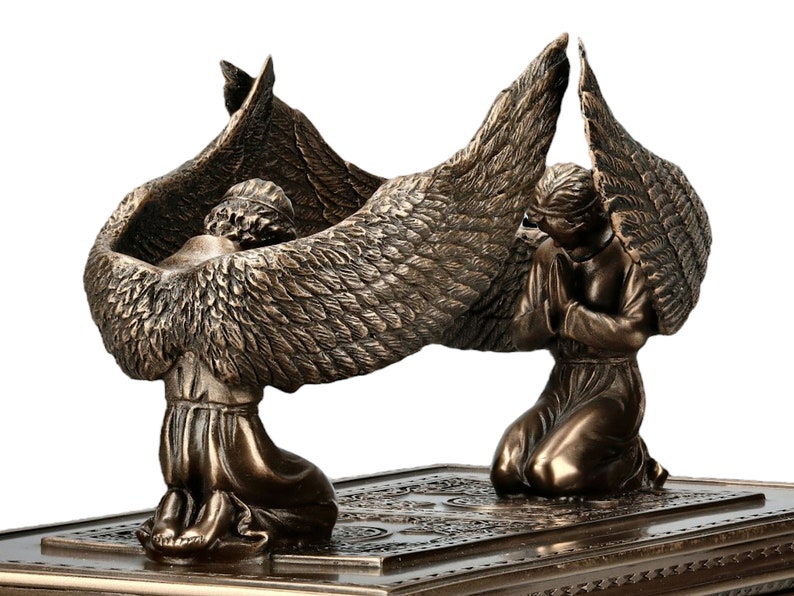 Ark of the Covenant Trinket Box Cold Cast Bronze & Resin Statue ...