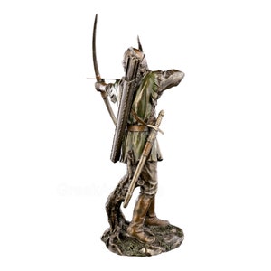 Robin Hood Extremely Detailed Cold Cast Bronze & Resin Statue Sculpture ...