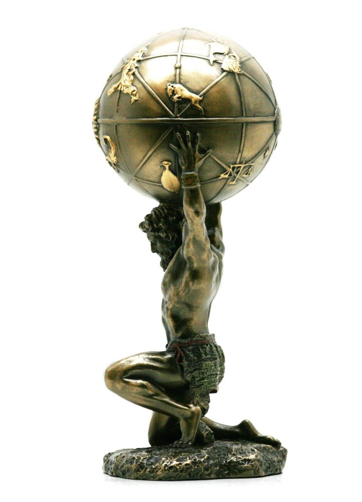 Atlas Titan Celestial Sphere Mythology Greek Statue Sculpture | Etsy UK
