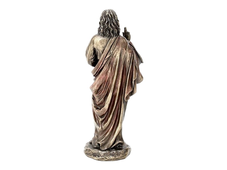 Sacred Heart of Jesus Christ Cold Cast Bronze & Resin Statue Sculpture ...