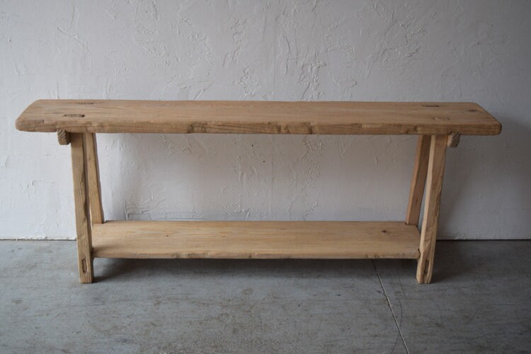 Made-to-order: Long Solid Wood Console Table 68" Long - Etsy