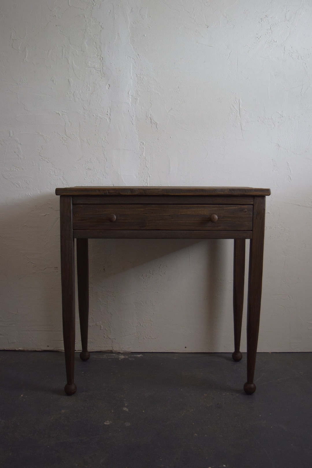 Made-to-order: Accent Table With Large Drawer - Etsy