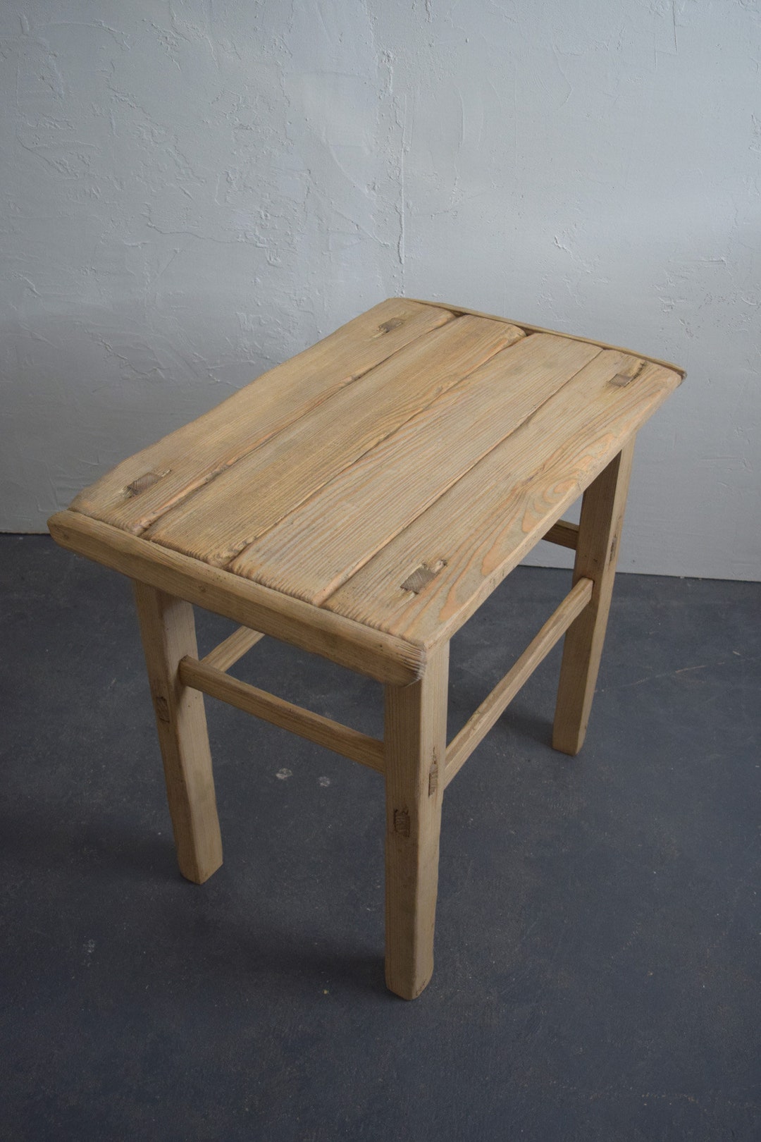 Very Large Bedside/accent Table Solid Wood - Etsy