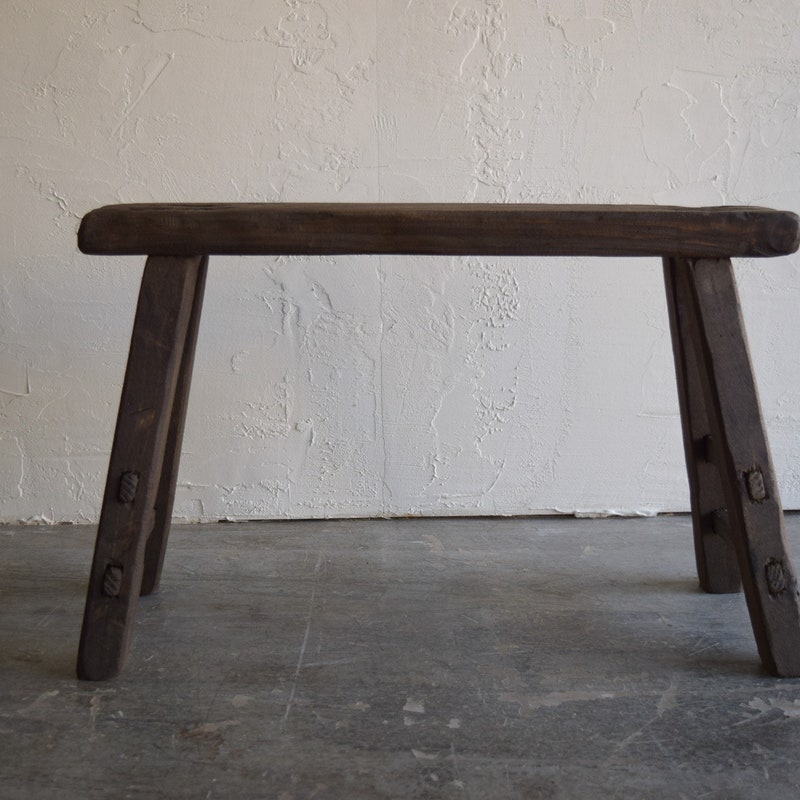 Small Wooden Bench - Etsy