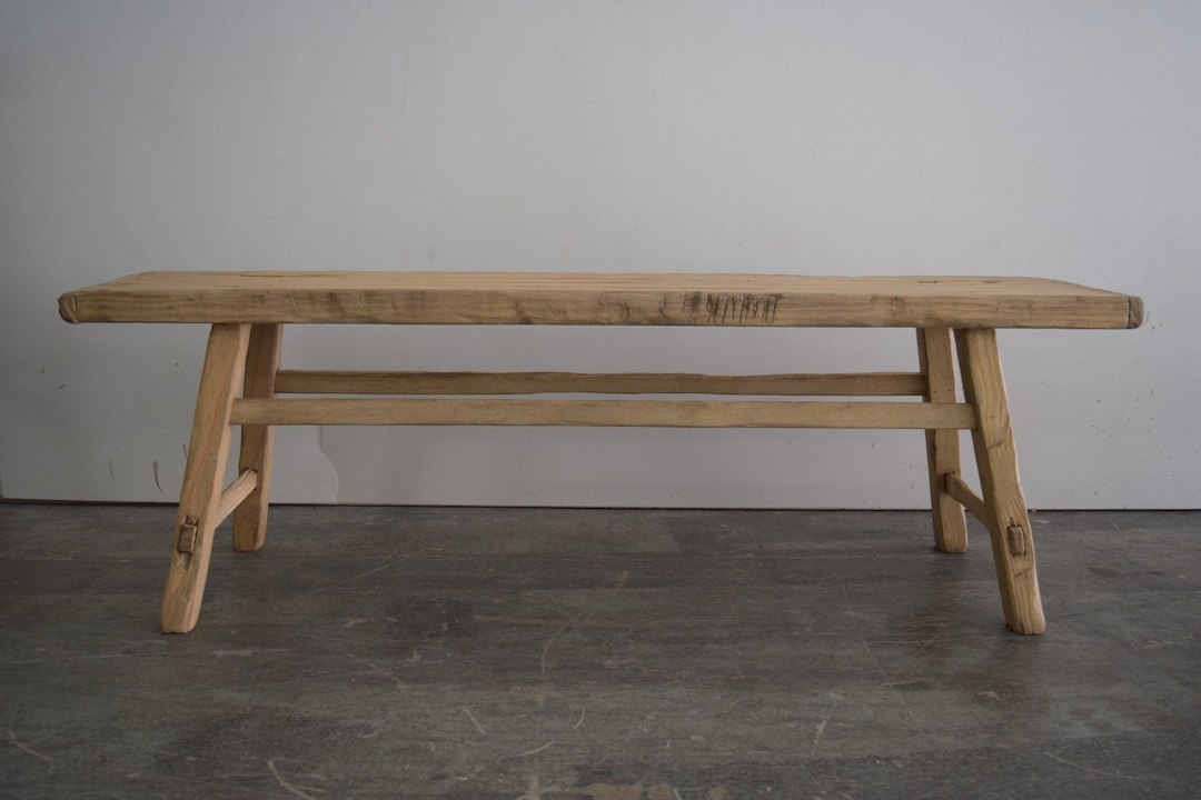 Made to Order: Solid Wooden Bench Five Feet Long - Etsy