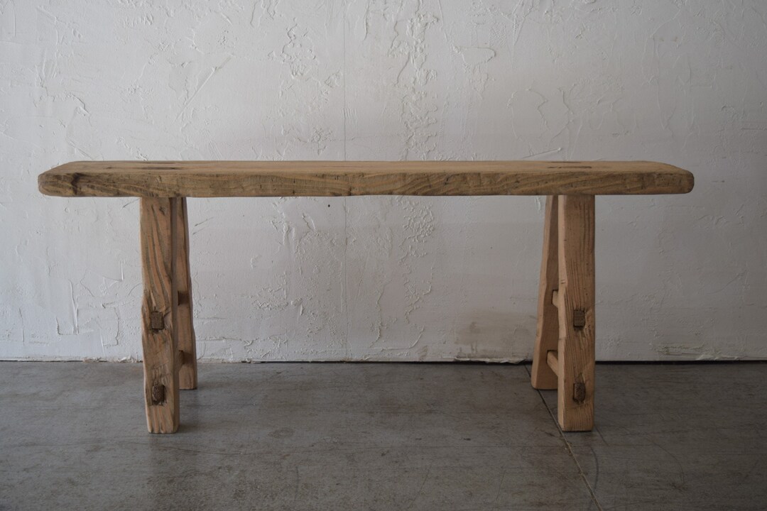 Made-to-order: Solid Wood Deep Bench 48" Long - Etsy