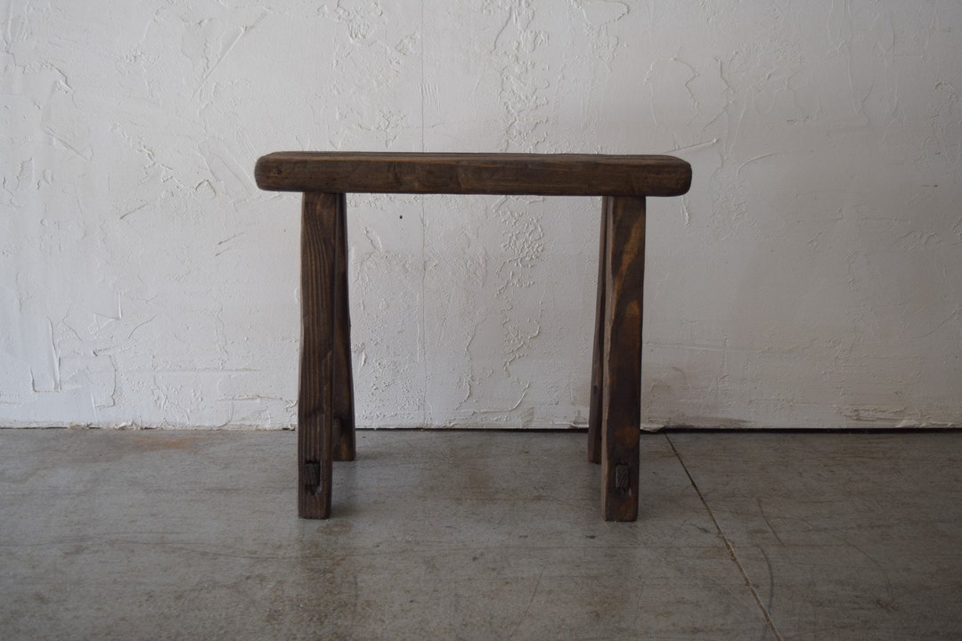 Made to Order: Small Dark Slim Bench/stool 24" Long - Etsy
