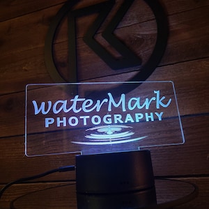 LED Light up Display/sign, Custom Night Light, Desk Lamp, Custom LED ...