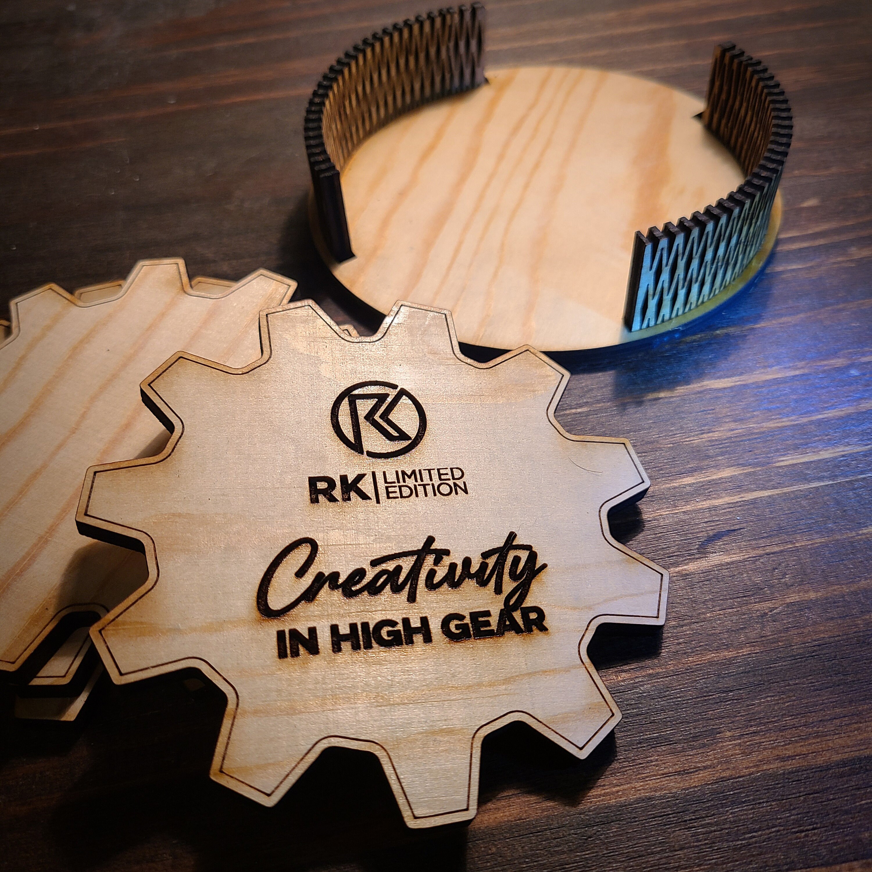 Gear Coaster Set Digital Download File - Etsy