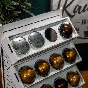 Custom Nespresso Vertuo Capsule Holder / Coffee Organizer Dispenser ...