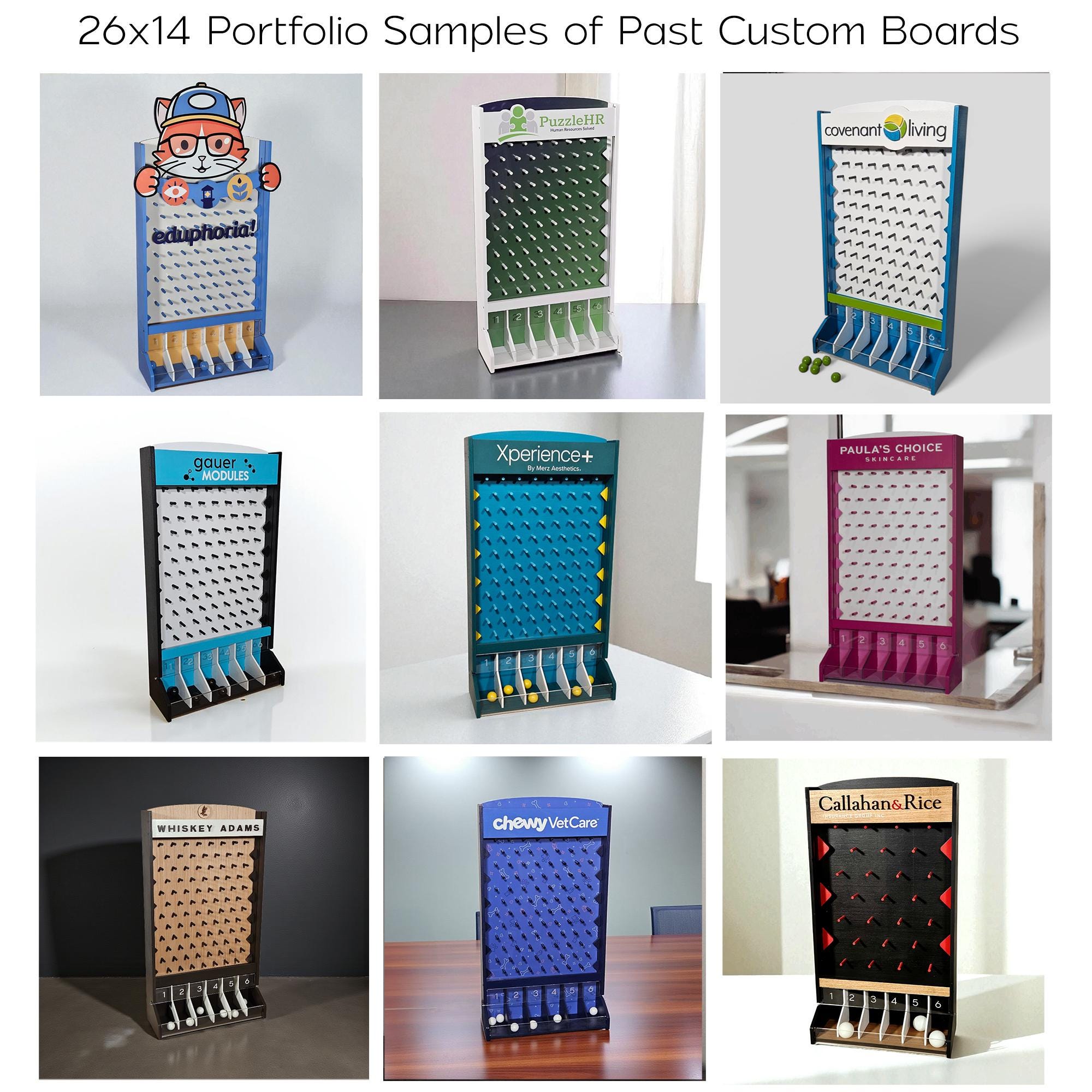 Custom Game Boards - Trade Show Board Games, Brand Activations, Trade ...