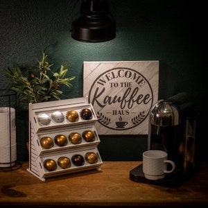 Custom Nespresso Vertuo Capsule Holder / Coffee Organizer Dispenser ...