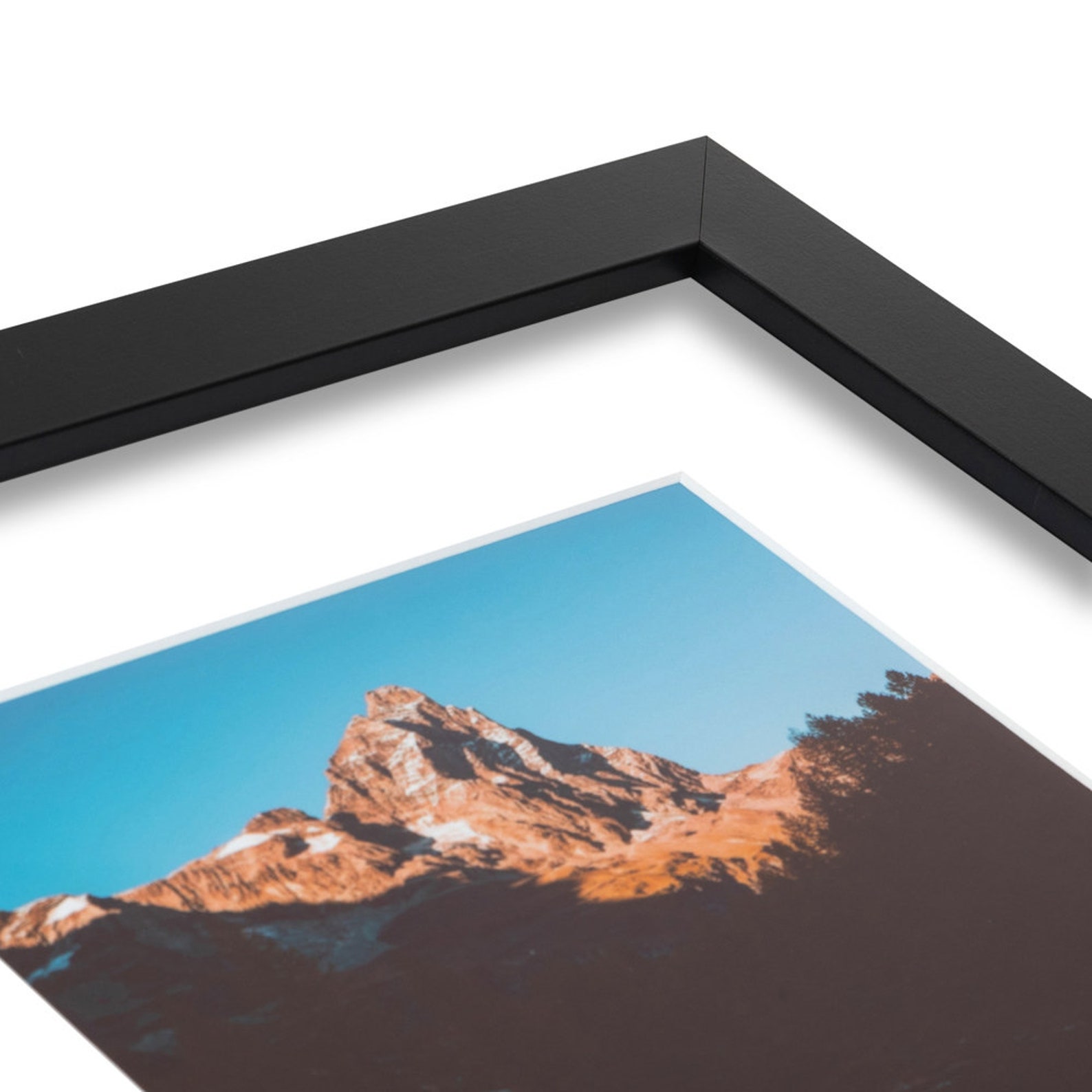5 5x7 Collage Frame, 5 Opening Frame, Multiple Photo Frame, Black ...