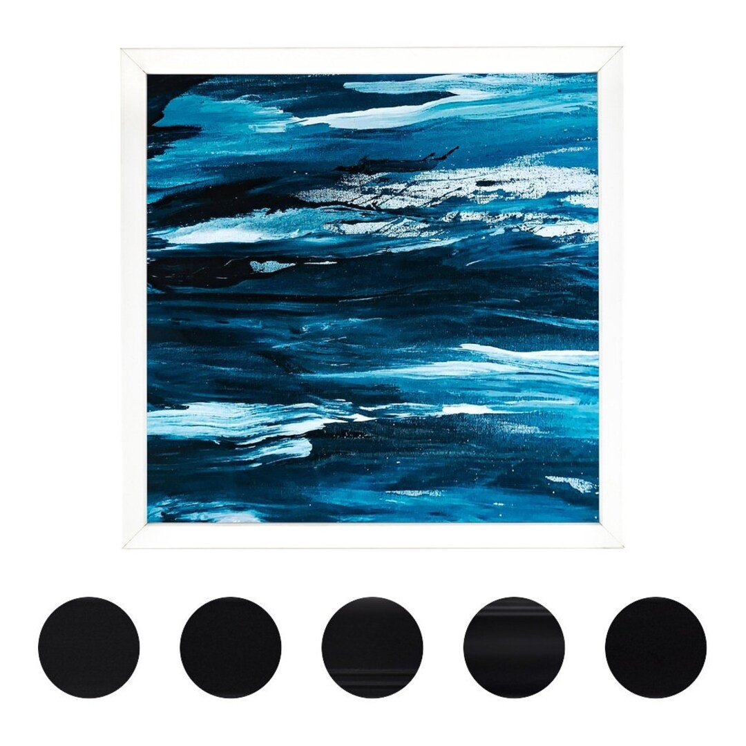 Modern 9x9 Frame, Contemporary Picture Frame, 9x9 Photo Frame, Wooden ...