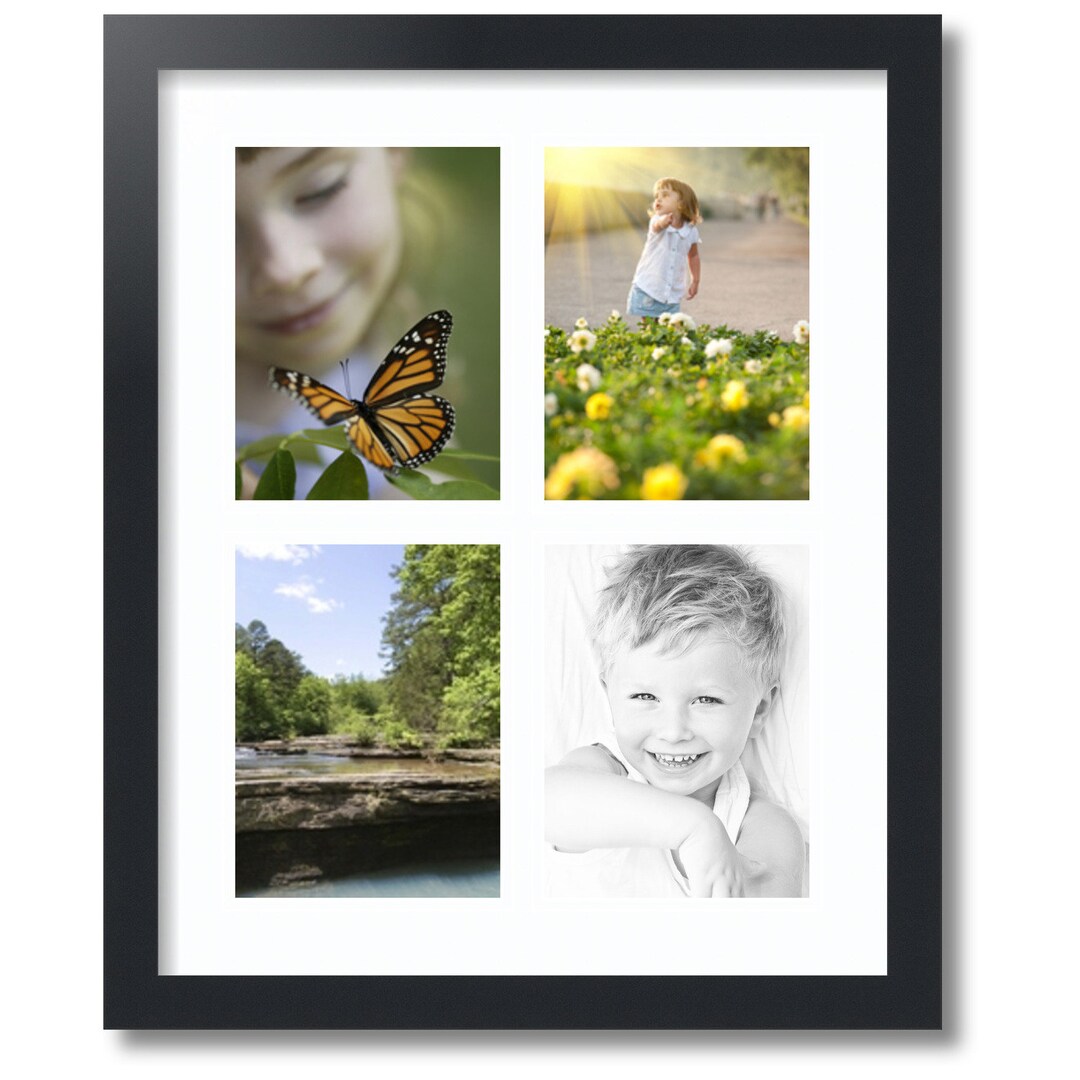 Picture Collage Frame, 4 Openings Frame, Housewarming Gift, New Home ...