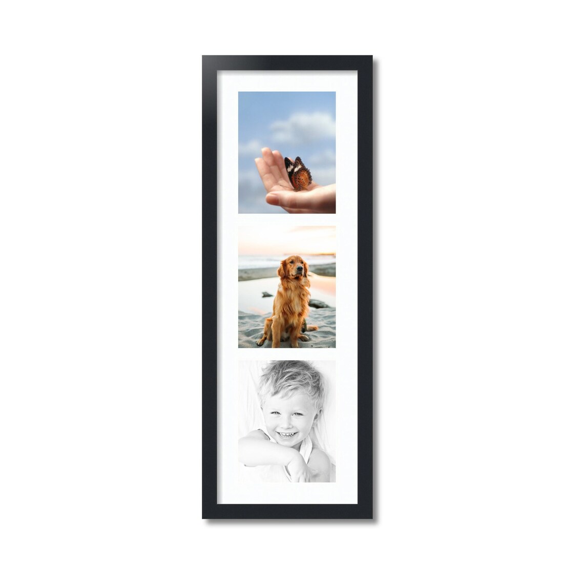 3 8x10 Collage Frame, Triple Photo Frame, Collage Picture Frame, 3 ...
