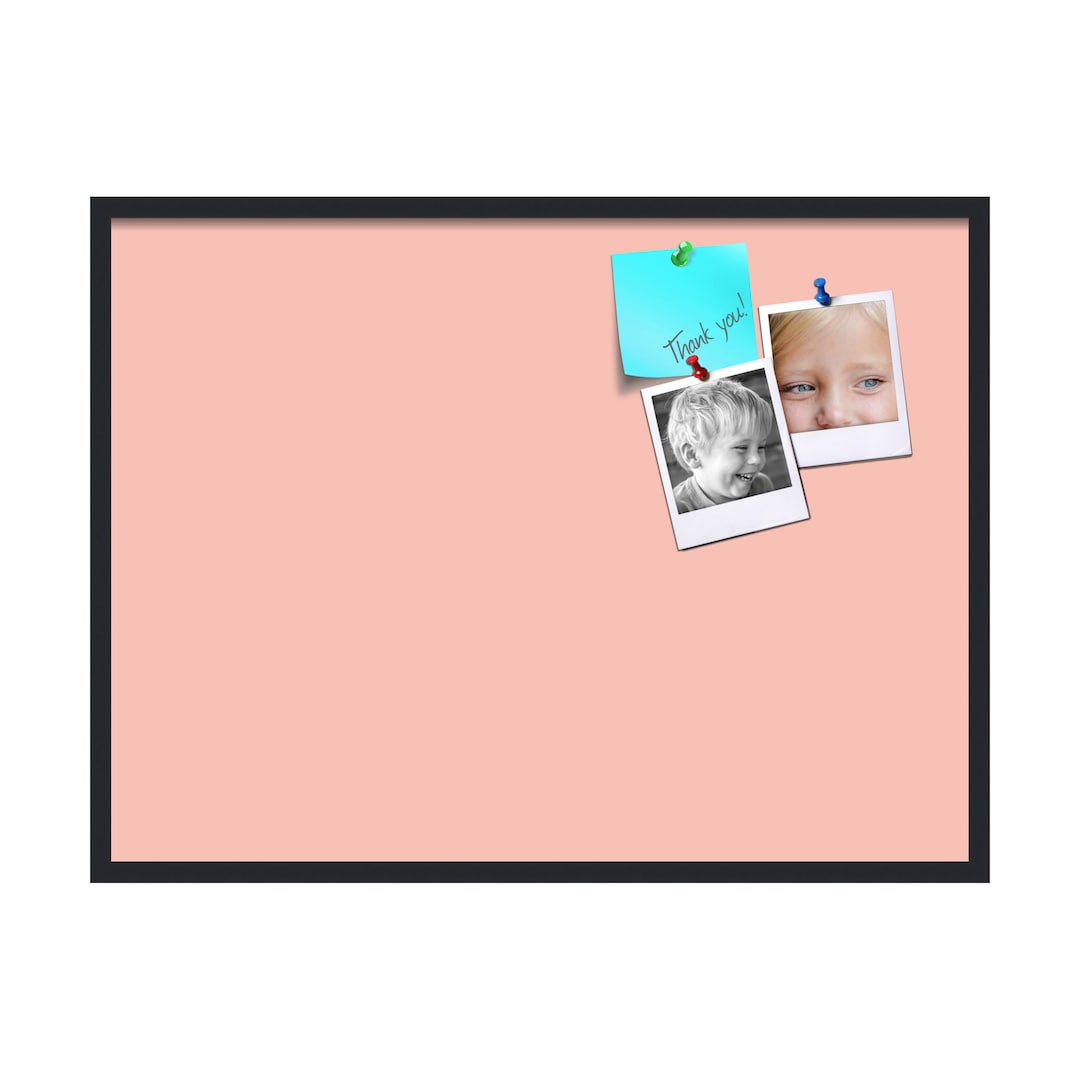 Pink Cork Board, Girl Room Pin Board, Pink Bulletin Board, Birthday ...